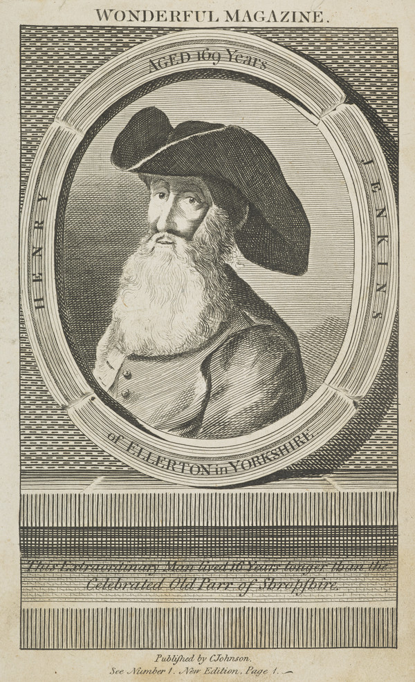 Henry Jenkins, d. 1670. Reputed centenarian | National Galleries of ...
