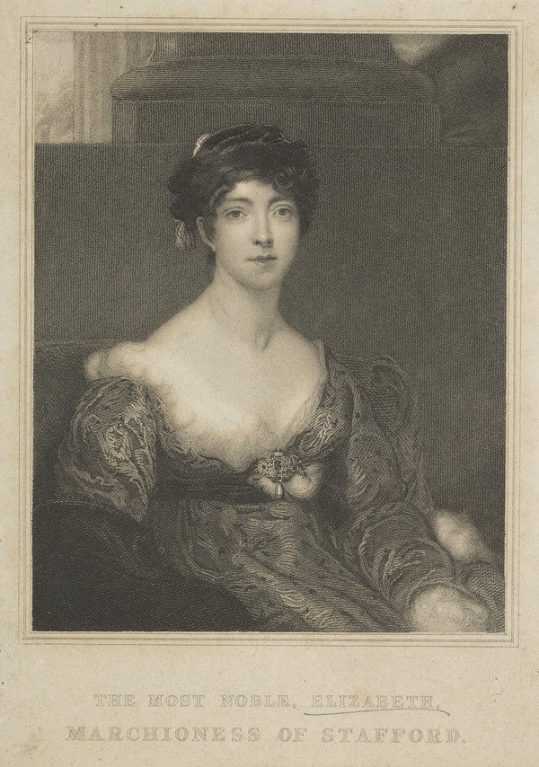 Elizabeth, Duchess of Sutherland, 1765 - 1839. Wife of the 1st Duke of ...