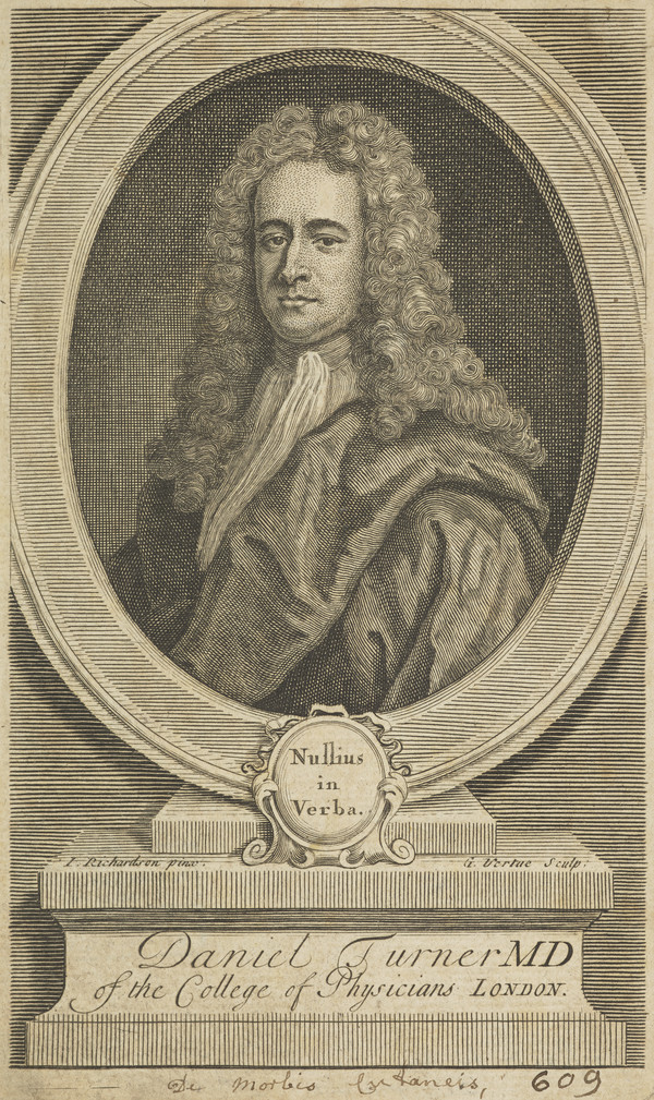 Daniel Turner, 1667 - 1741. Physician by George Vertue | National Galleries of Scotland