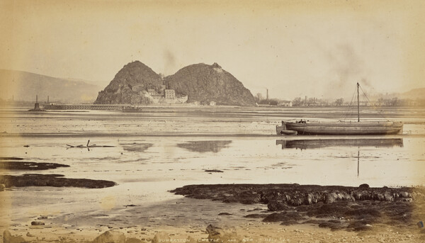 Dumbarton Castle, and Pier by James Valentine | National Galleries of ...