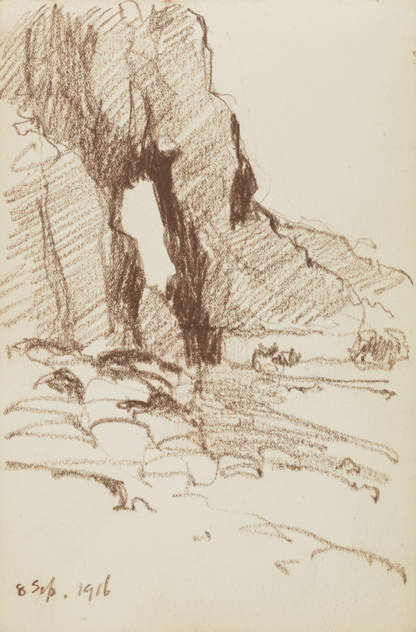 Sketch of landscape by James Paterson | National Galleries of Scotland
