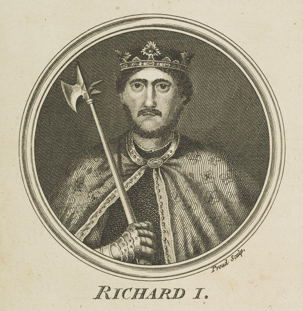 Richard I, 1157 - 1199. King of England by W. Proud | National ...