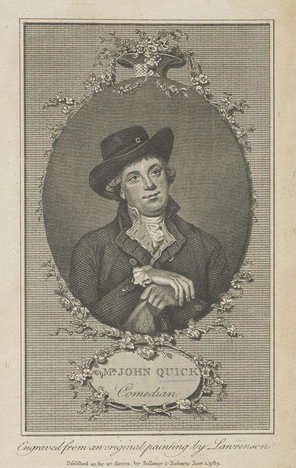 John Quick, 1748 - 1831. Actor | National Galleries of Scotland
