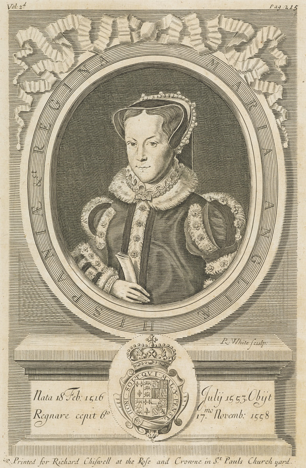 Mary, 1516 - 1558. Queen of England by R. White | National Galleries of ...