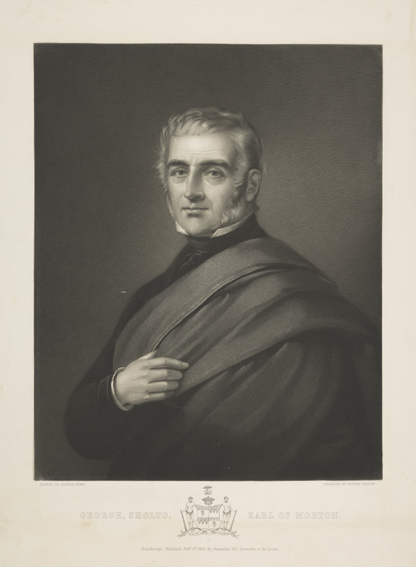 George Sholto Douglas, Earl of Morton, 1789 - 1858 by Edward Burton ...