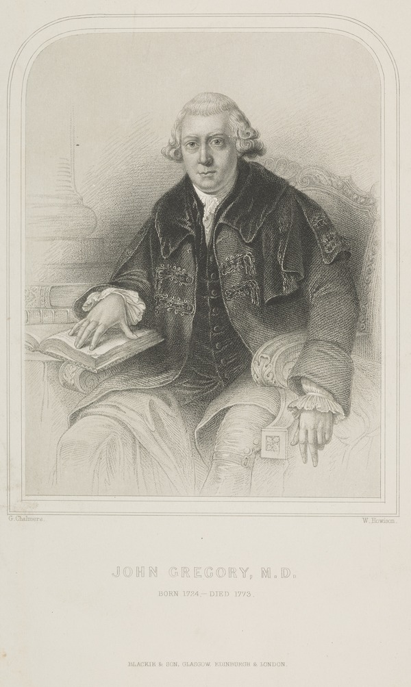 Professor John Gregory, 1724 - 1773 by William Howison | National ...