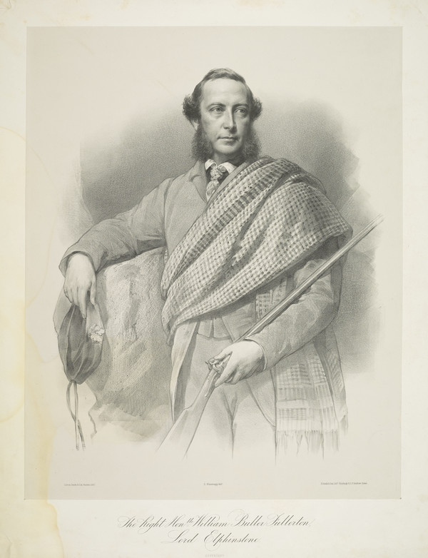 William Butler Fullerton Elphinstone, 15th Baron Elphinstone, 1828 ...