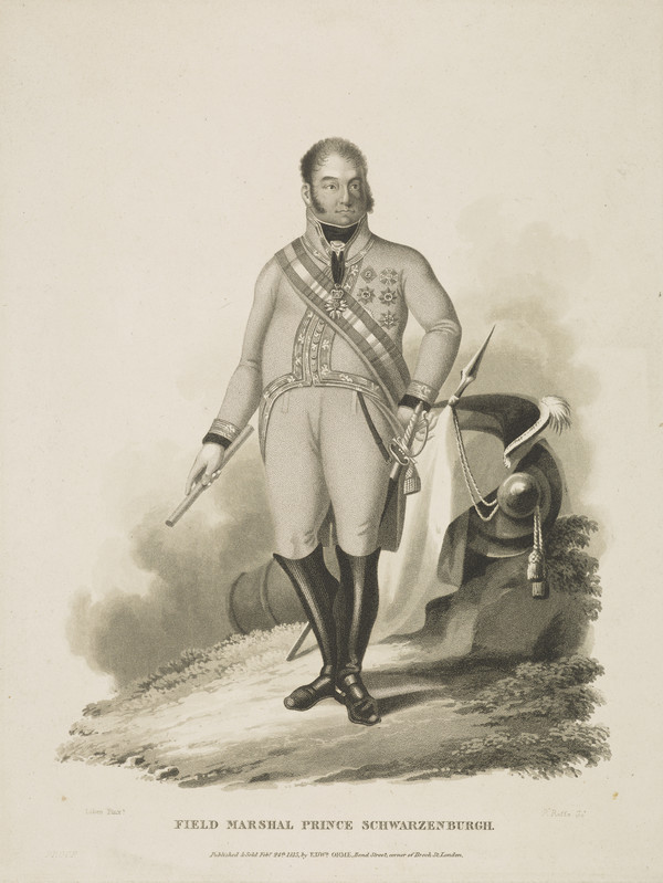 Prince Karl Phillipp zu Schwarzenberg, 1771 - 1820. Field marshal by R ...