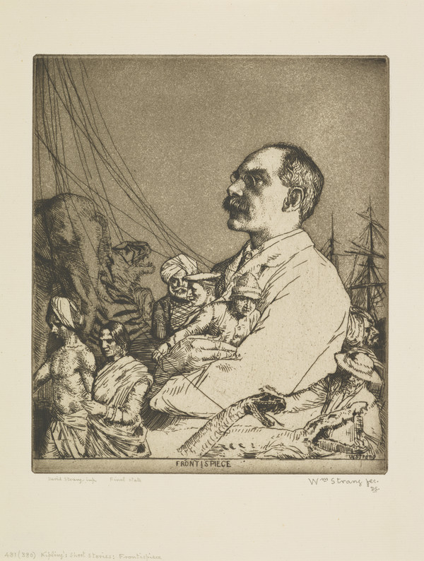 'Kipling with Puppets': Frontispiece for Rudyard Kipling's Short ...