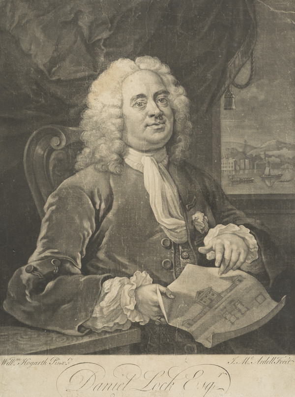 Daniel Lock, 1681 - 1754. Governor of the Foundling Hospital by James ...