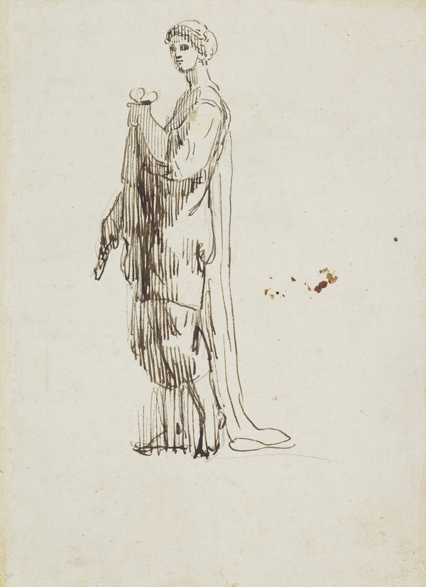 Standing Classical Female Figure by Alexander Runciman | National ...