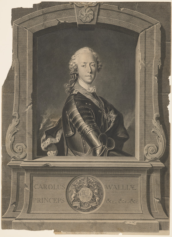 Prince Charles Edward Stuart, 1720 - 1788. Eldest son of Prince James ...