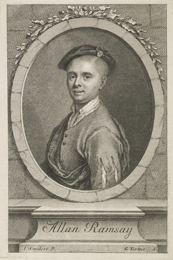 Allan Ramsay, 1684 - 1758. Poet by Vertue | National Galleries of Scotland