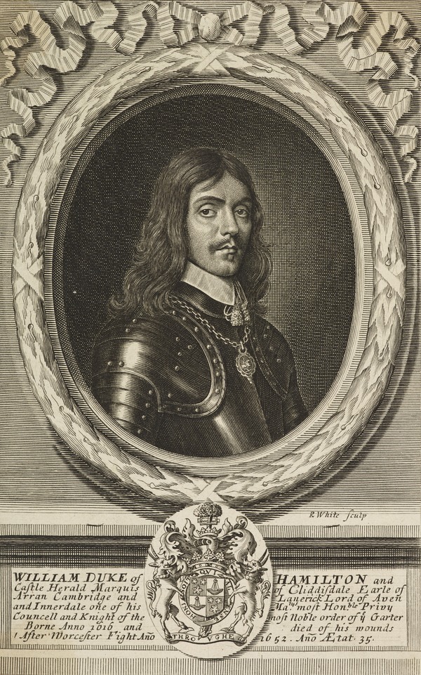 William Hamilton, 2nd Duke of Hamilton, 1616 - 1651. Soldier by Robert ...
