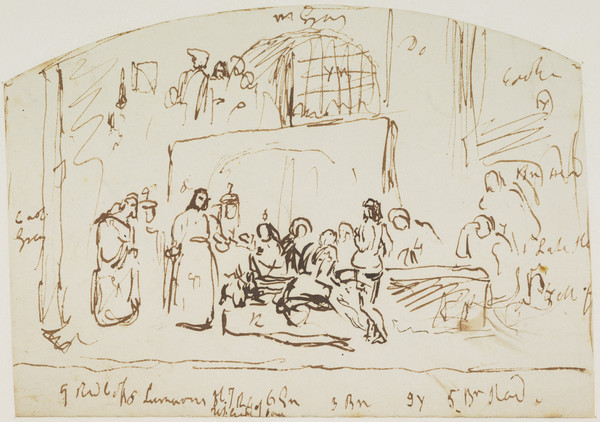 Study of Wishart Dispensing the Sacrament before his Execution by ...