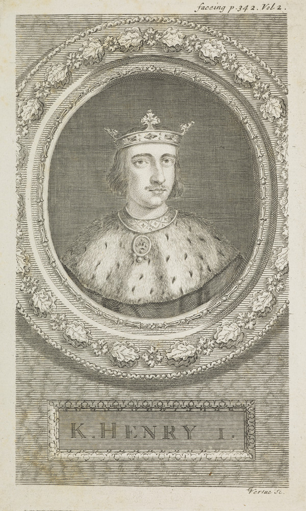 Henry I, 1068 - 1135. King of England by George Vertue | National ...