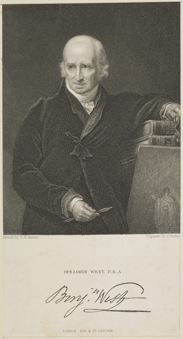 Benjamin West, 1738 - 1820. Painter by J.J. Jenkins | National ...