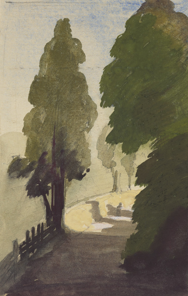 A Wooded Road near Ischel by John Francis Campbell | National Galleries ...