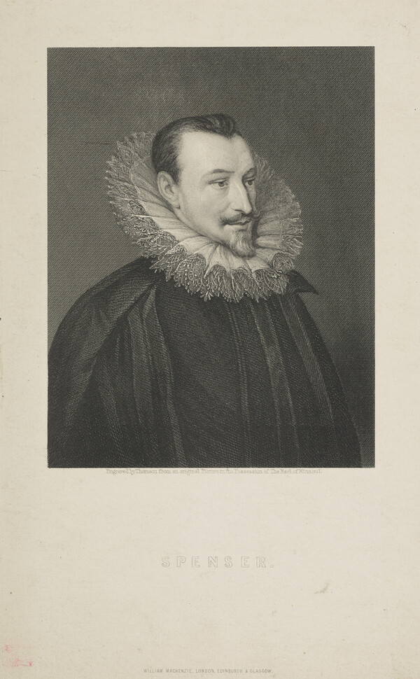 Edmund Spenser, c 1552 - 1599. Poet by J. Thomson | National Galleries ...