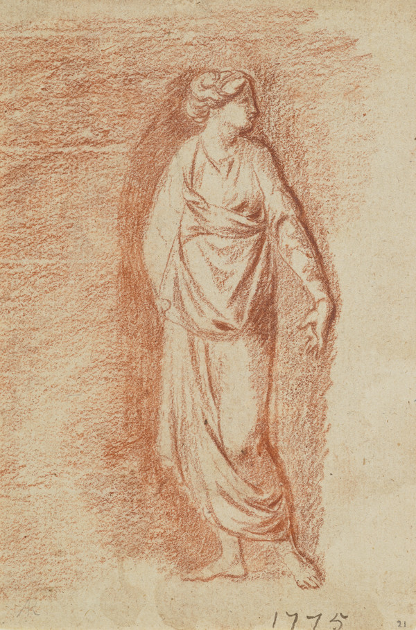 Standing Classical Female Figure by Alexander Runciman | National ...