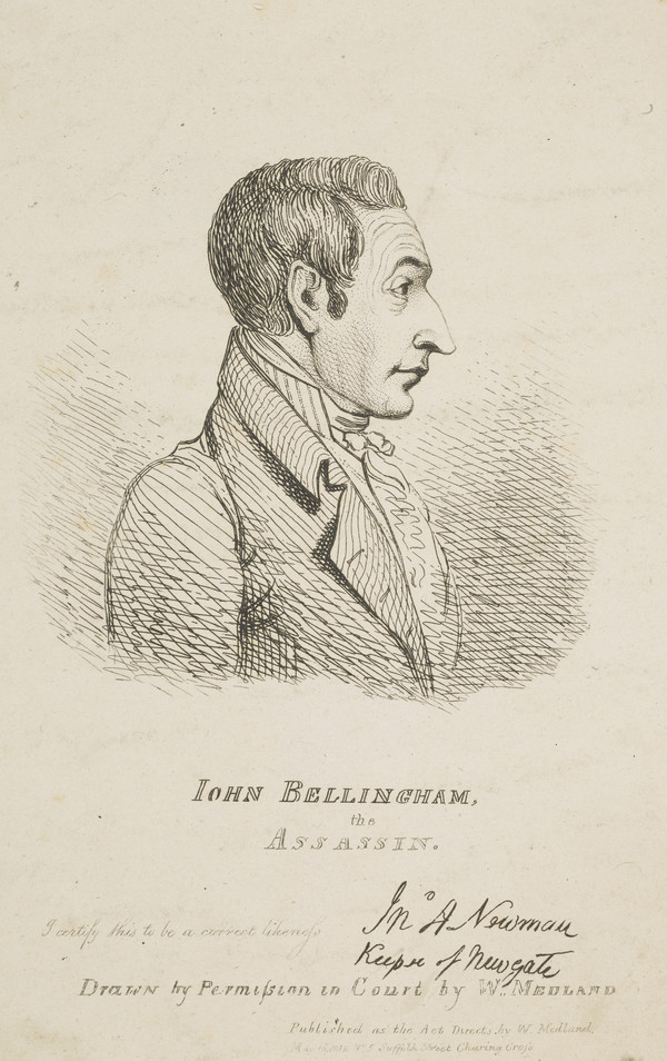 John Bellingham,1771 - 1812. Assassin | National Galleries of Scotland