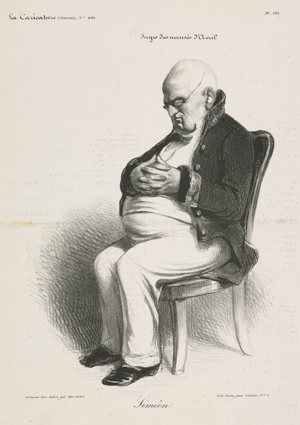 Siméon (Count Simeon) by Honoré Daumier | National Galleries of Scotland
