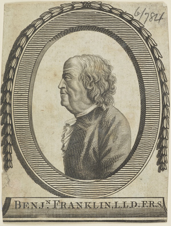 Benjamin Franklin, 1706 - 1790. American statesman, philosopher and ...