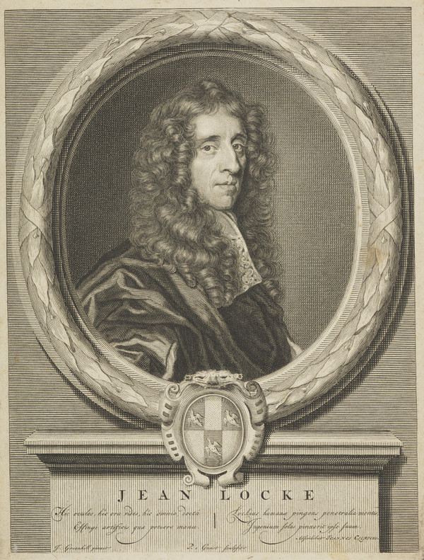 John Locke, 1632 - 1704. Philosopher by Pieter Stevens van Gunst ...