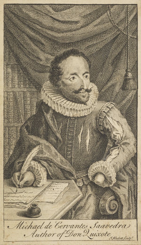 Miguel de Cervantes-Saavedra, 1547 - 1616. Author of Don Quixote by J ...