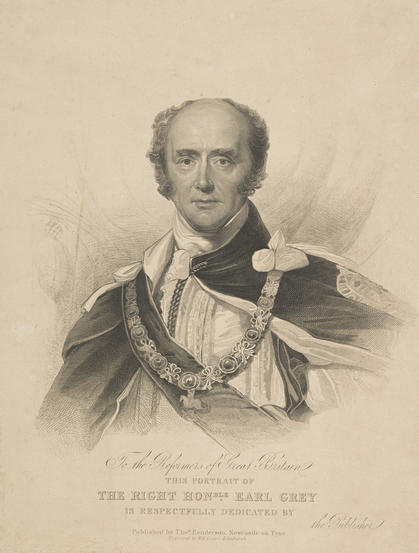 Charles Grey, 2nd Earl Grey, 1764 - 1845. Prime Minister by William ...