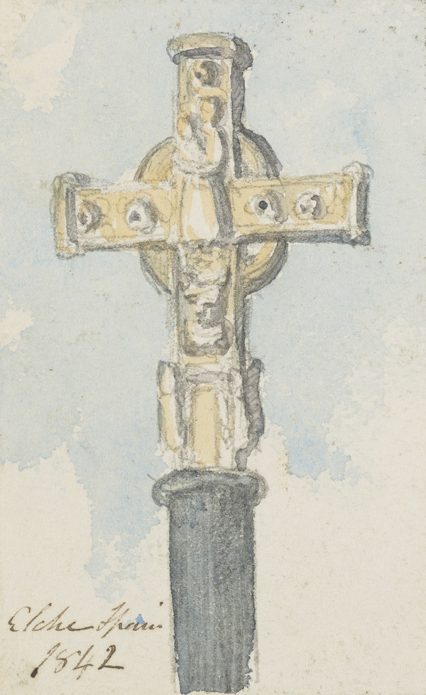 Crucifix, Elchie (?), Spain by John Francis Campbell | National ...