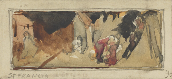 Saint Francis by Stanley Cursiter | National Galleries of Scotland