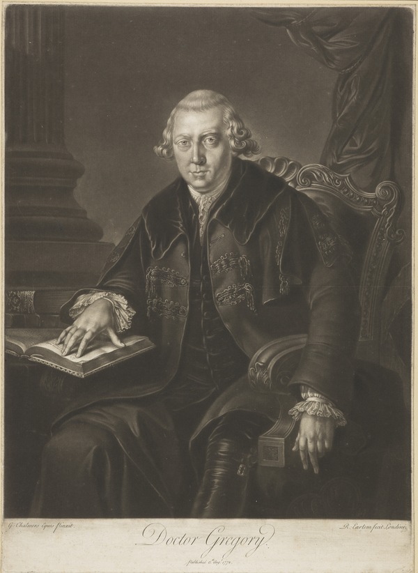 Professor John Gregory, 1724 - 1773 by Richard Earlom | National ...
