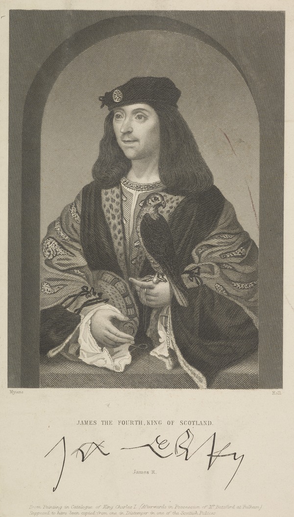 James IV, 1473 - 1513. King of Scots by Holl | National Galleries of ...