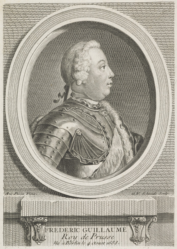 Frederick William I, 1688 - 1744. King of Prussia by Georg Friedrich ...