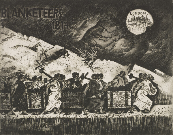 Plate VI from the 'General Ludd' Portfolio by Bela Uitz | National ...