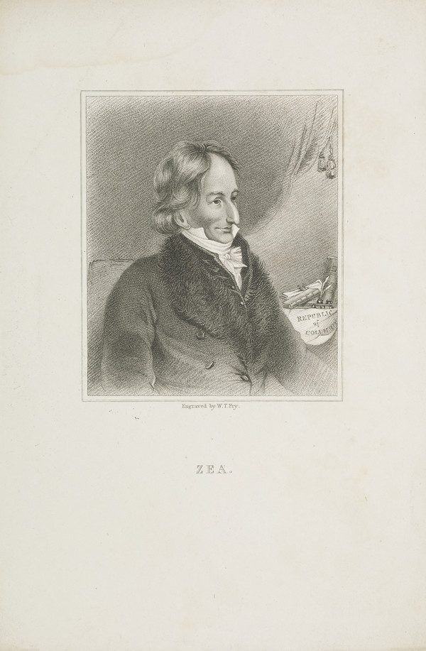 Francisco Antonio Zea, 1770 - 1822. Spanish botanist and statesman by ...