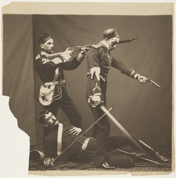 Three soldiers, two defending fallen comrade by James Cox | National ...