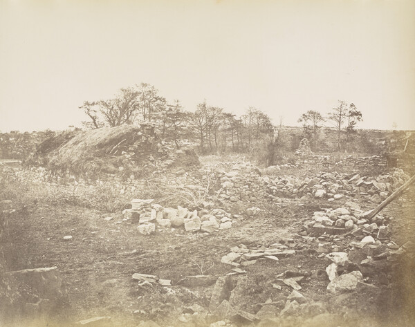 Ruins of a village, Isle of Arran by Henri Charles Emmanuel de Rostaing ...