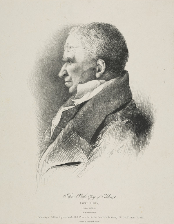 John Clerk, Lord Eldin, 1757 - 1832. Judge by Benjamin William Crombie ...