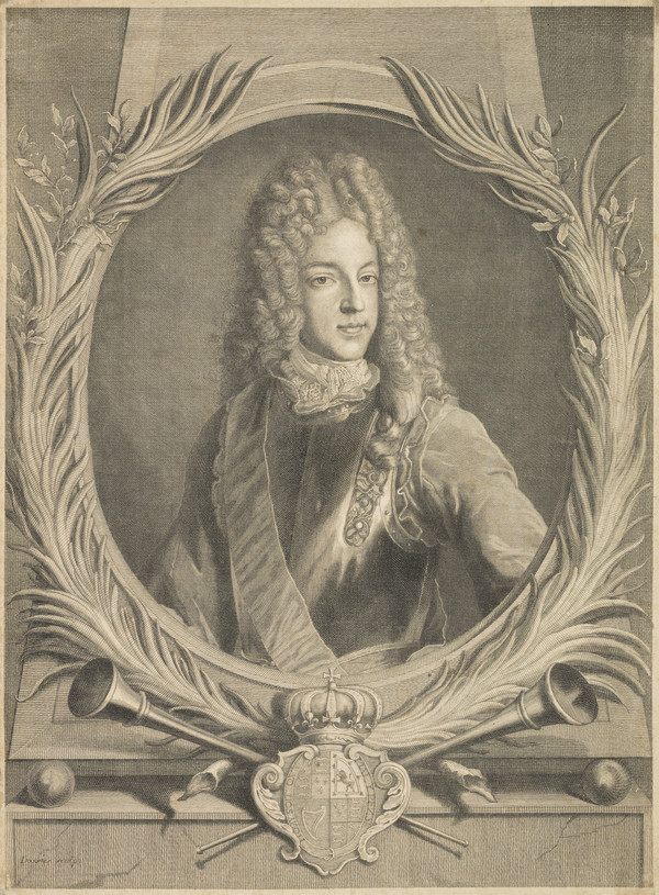 Prince James Francis Edward Stuart, 1688 - 1766. Son of James VII and ...