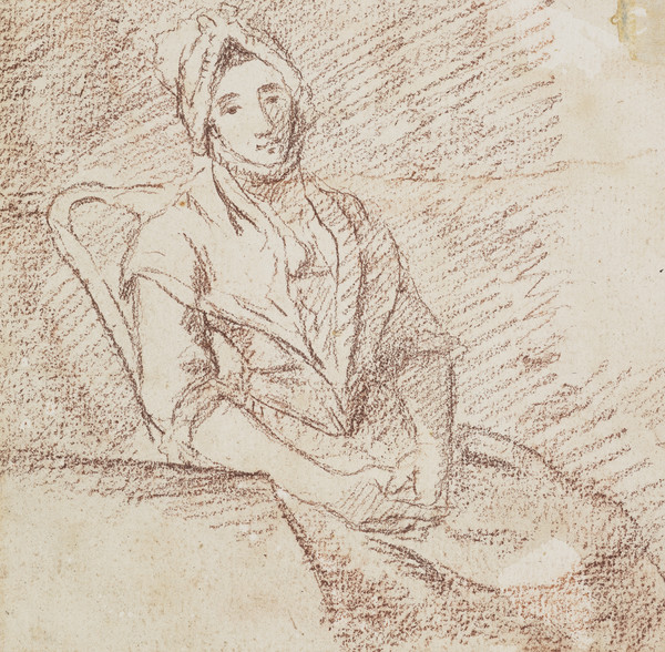 Seated Woman by Alexander Runciman | National Galleries of Scotland