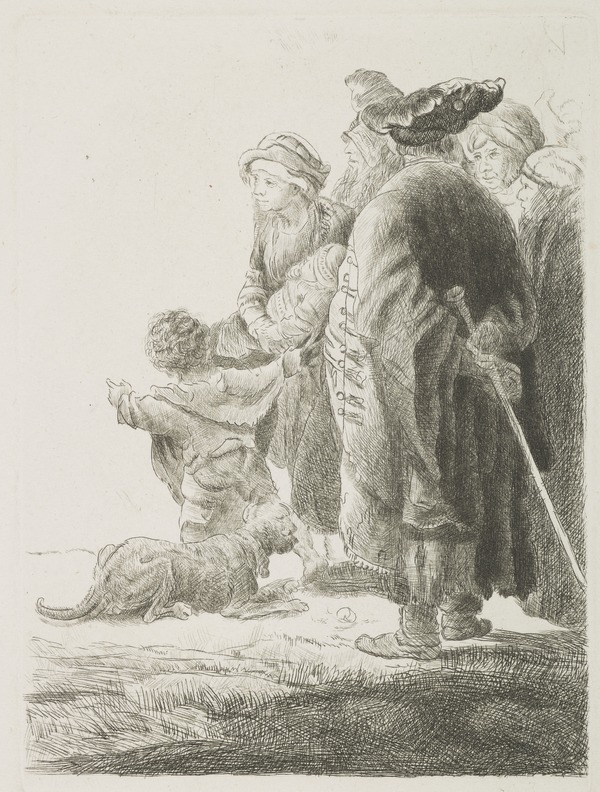 The Hundred Guilder Print (copy of Bartsch no. 74) (reworked by Baillie ...