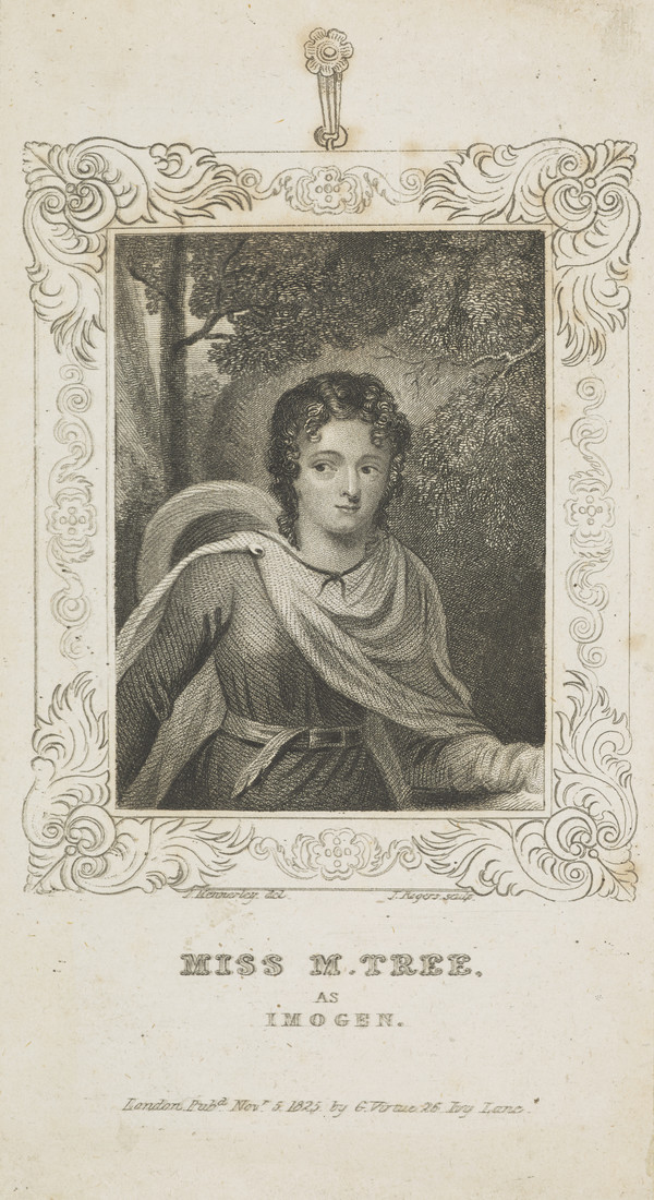 Anna Maria Tree, 1801 - 1862. Actress; wife of James Bradshaw by J ...