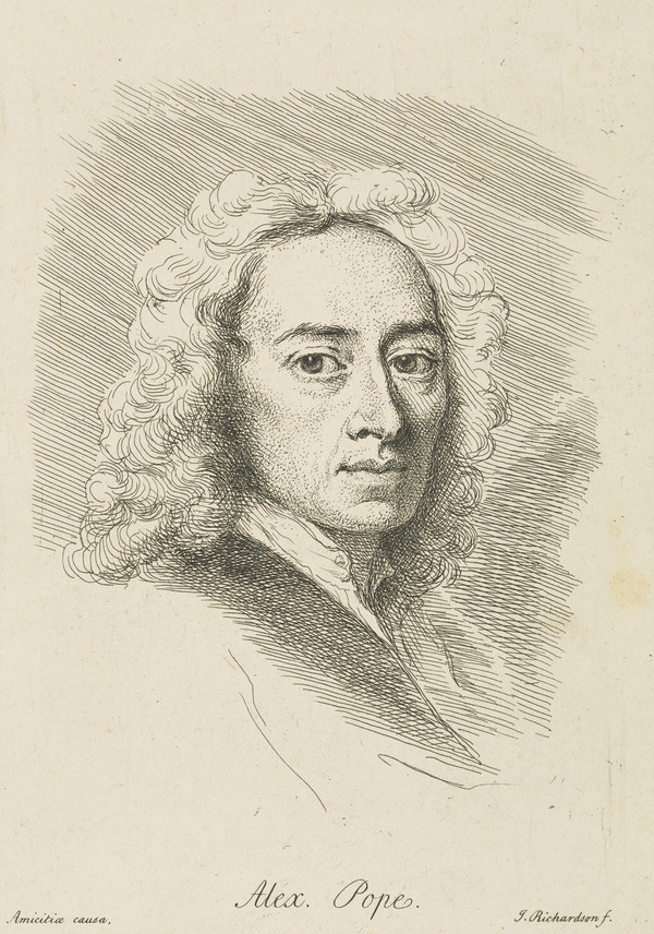 Alexander Pope, 1688 - 1744. Poet by Jonathan Richardson | National ...
