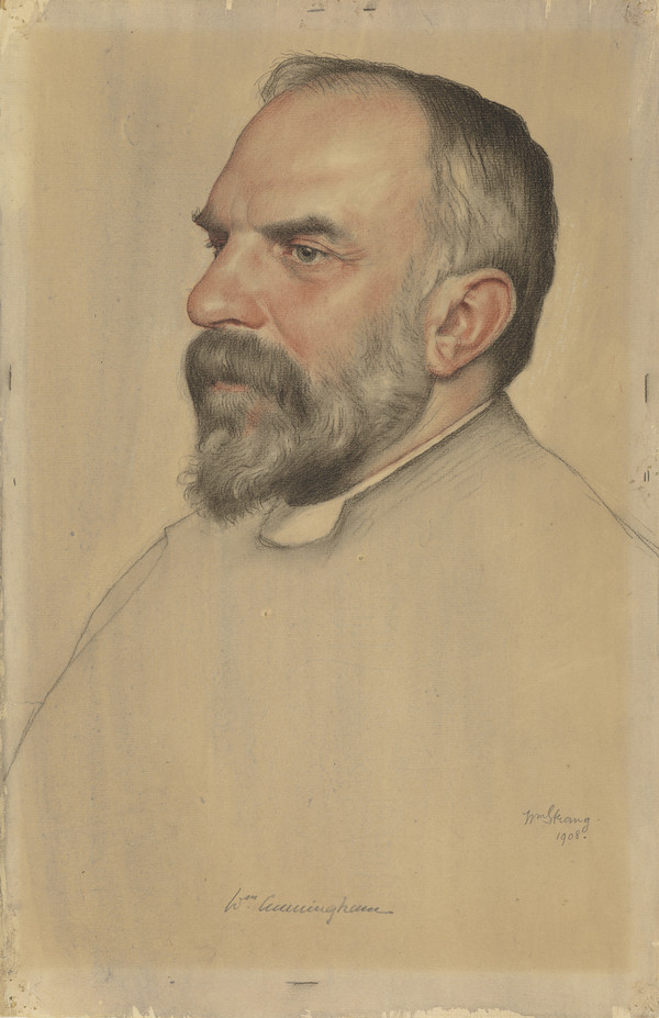 William Cunningham, 1849 - 1919. Economic historian by William Strang ...