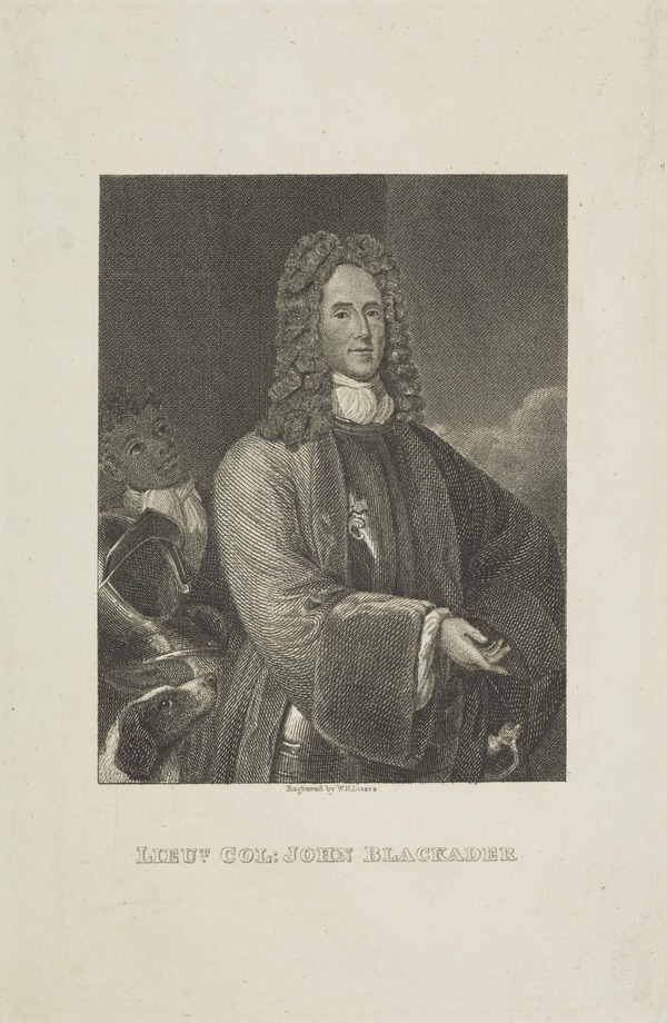 Colonel John Blackadder, 1664 - 1729. Deputy Governor of Stirling Castle by William Home Lizars ...