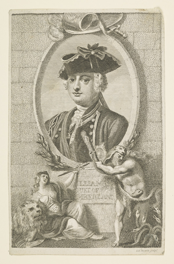 William Augustus, Duke of Cumberland, 1721 - 1765. Youngest son of ...