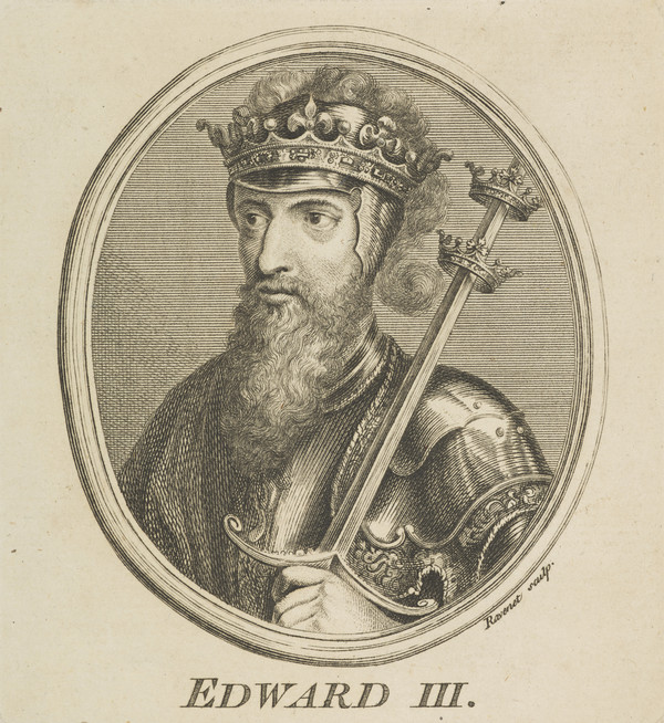 Edward III, 1312 - 1377. King of England by Simon Francois Ravenet ...