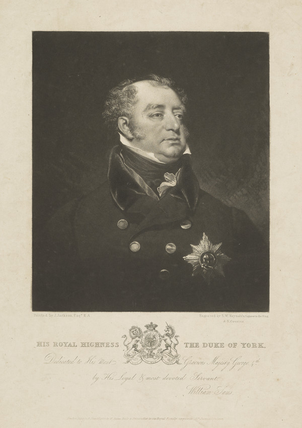 Frederick Augustus, Duke of York and Albany, 1763 - 1827. Second son of ...